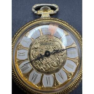 Sheffield | Accessories | Vintage Sheffield Gold Tone Swiss Made White ...